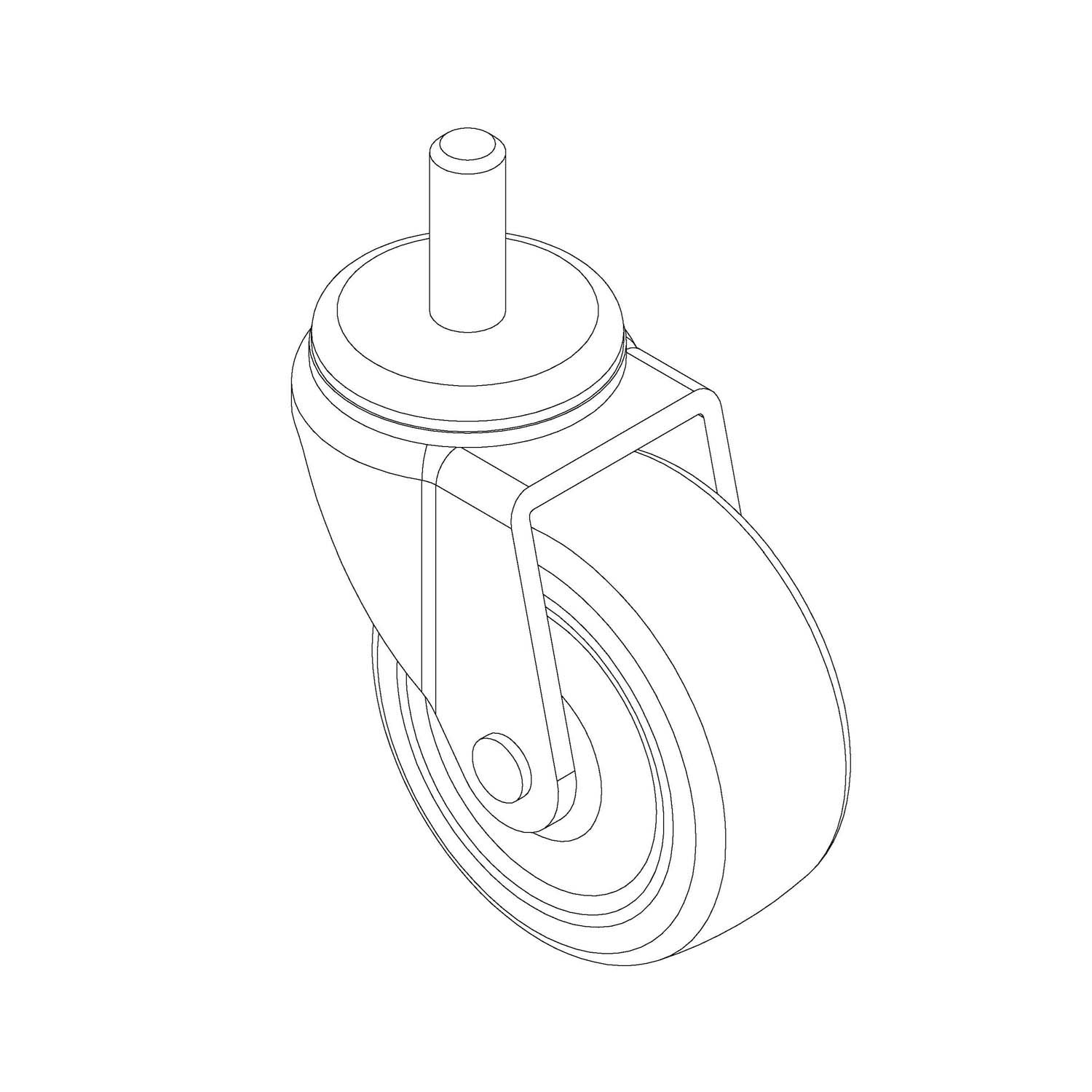 Wheel for SCANGRIP WHEEL STAND