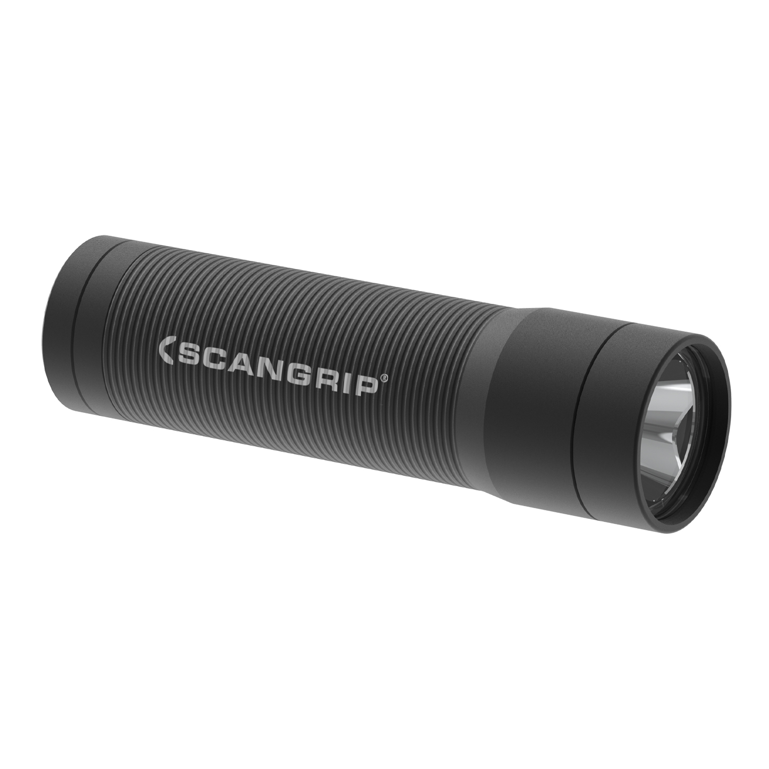 Small LED flashlight with wrist strap in sales display