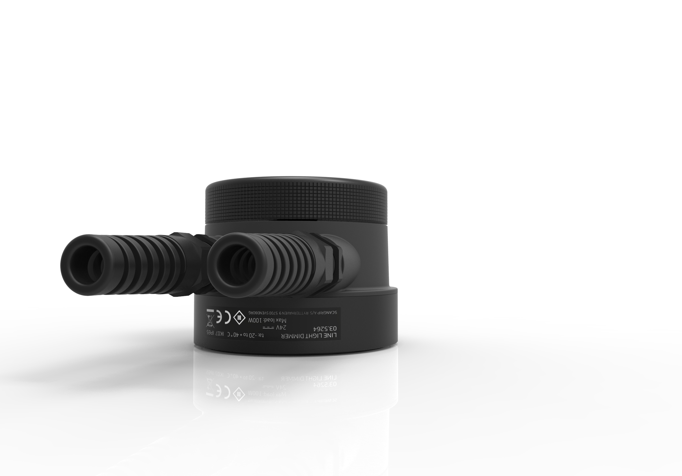 Adjust the light intensity stepless from 1-100% with LINE LIGHT DIMMER