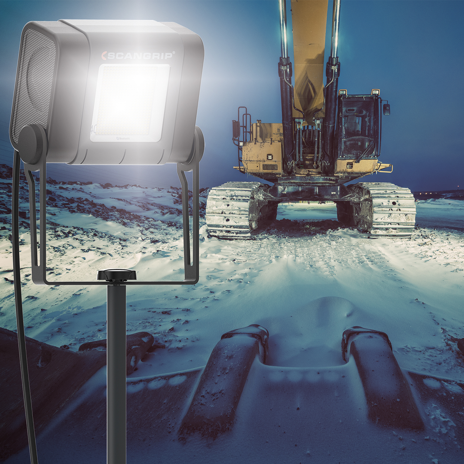 SITE LIGHT 40 - construction light for large work areas