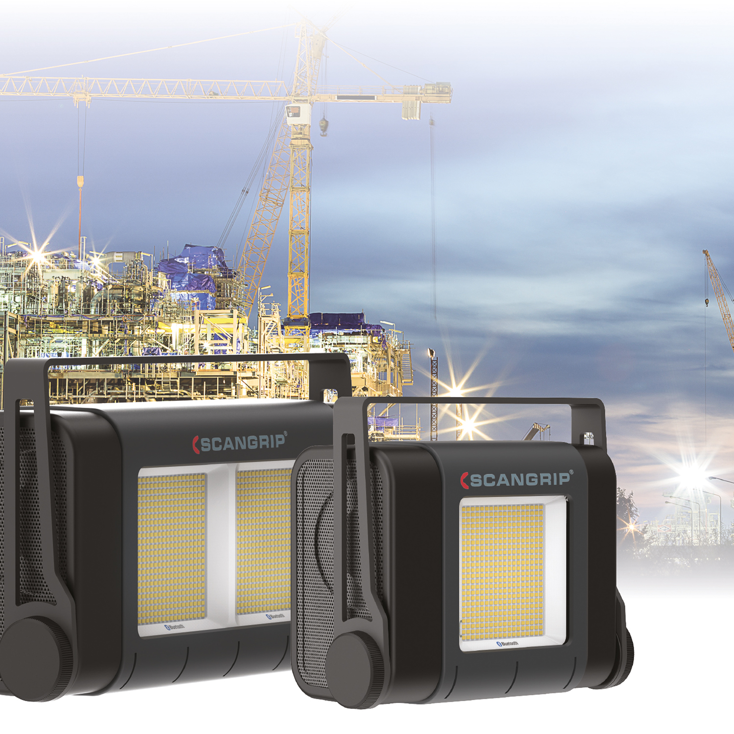 SITE LIGHT 40 - construction light for large work areas