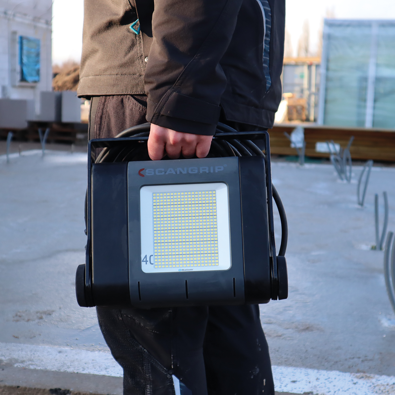 SITE LIGHT 40 - construction light for large work areas