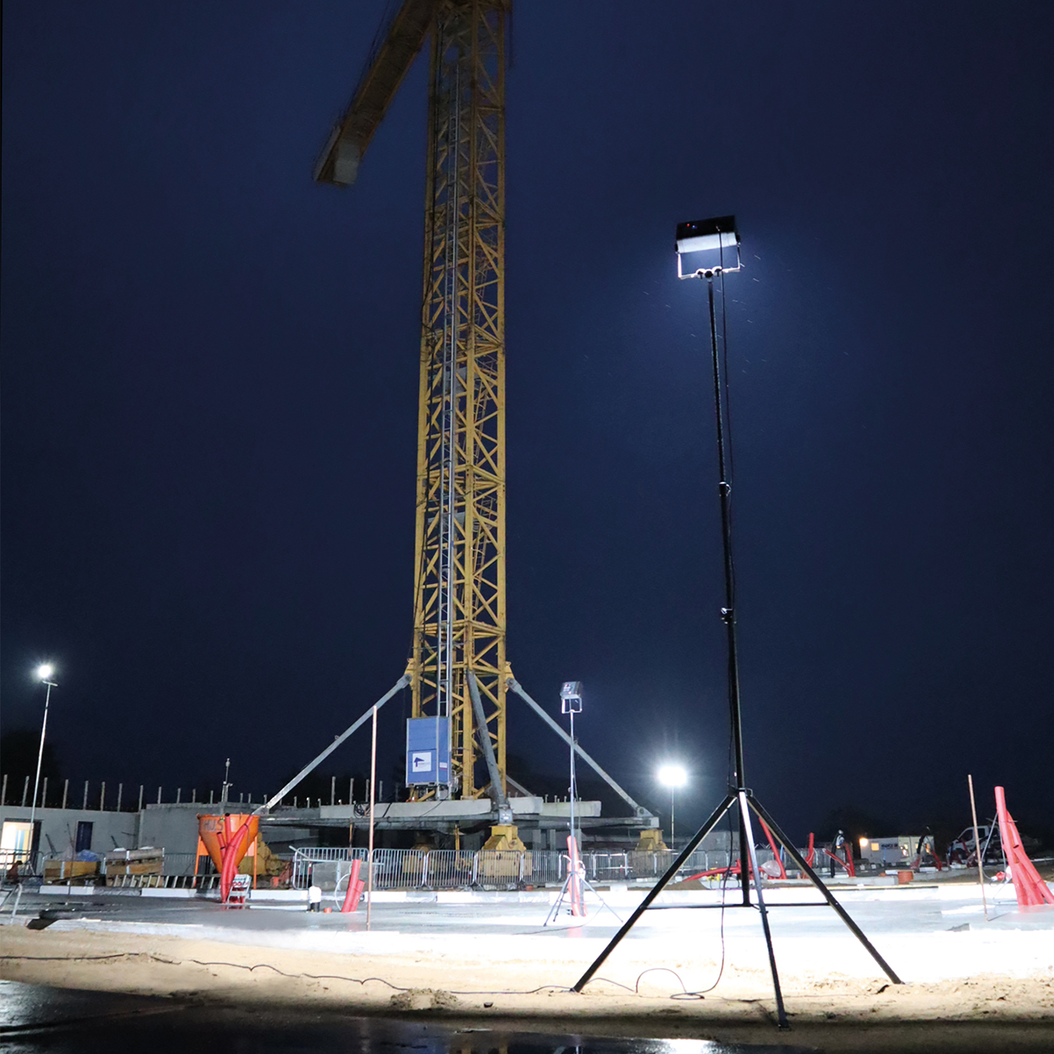 SITE LIGHT 80 - extremely powerful construction light