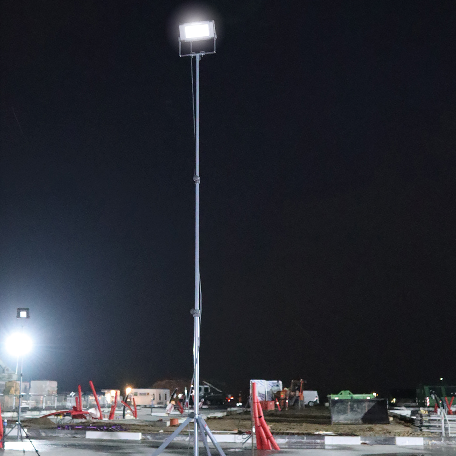 4.5 m tripod for construction site lights