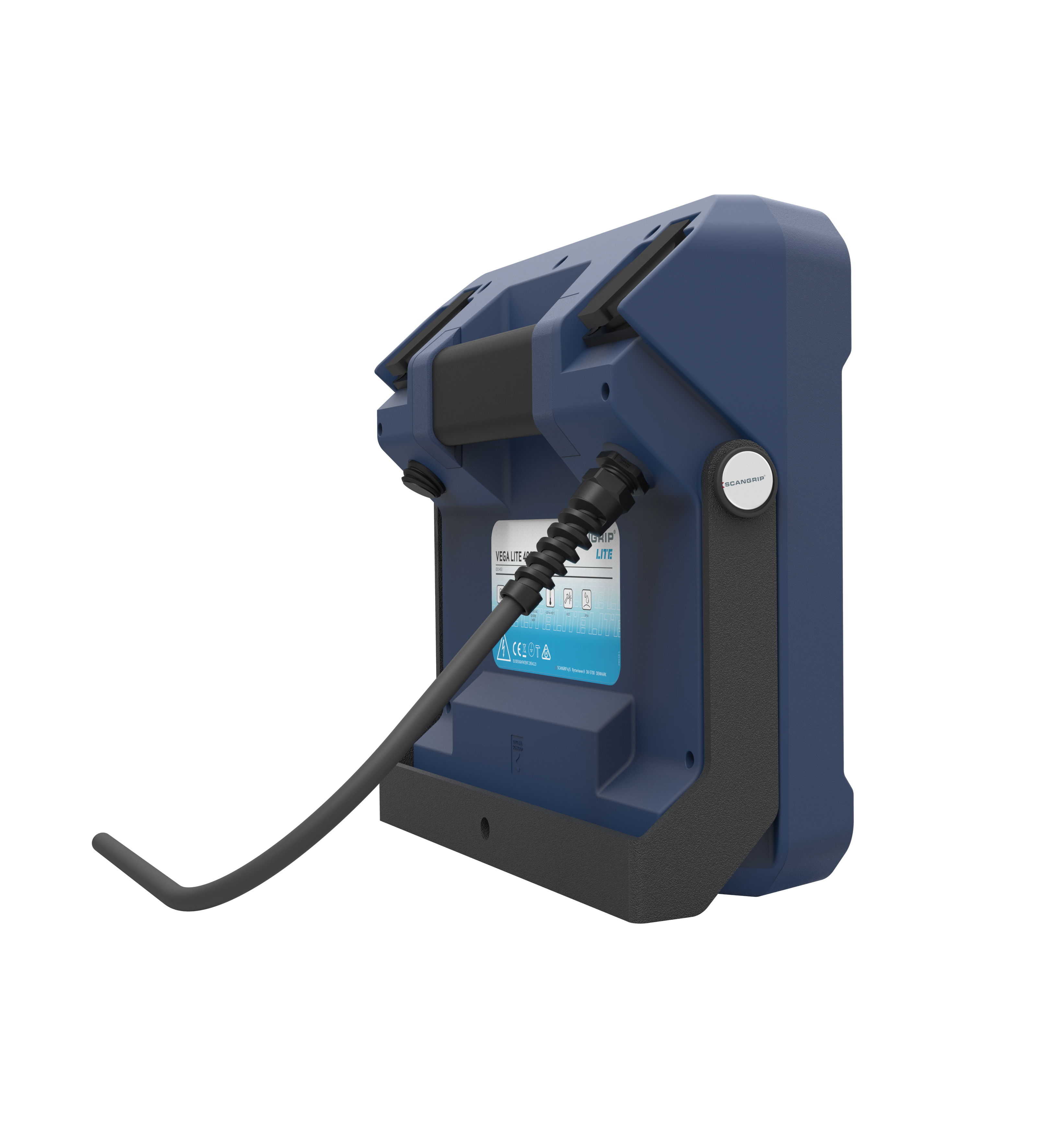 VEGA LITE with UK plug - extremely powerful, non-blinding floodlight