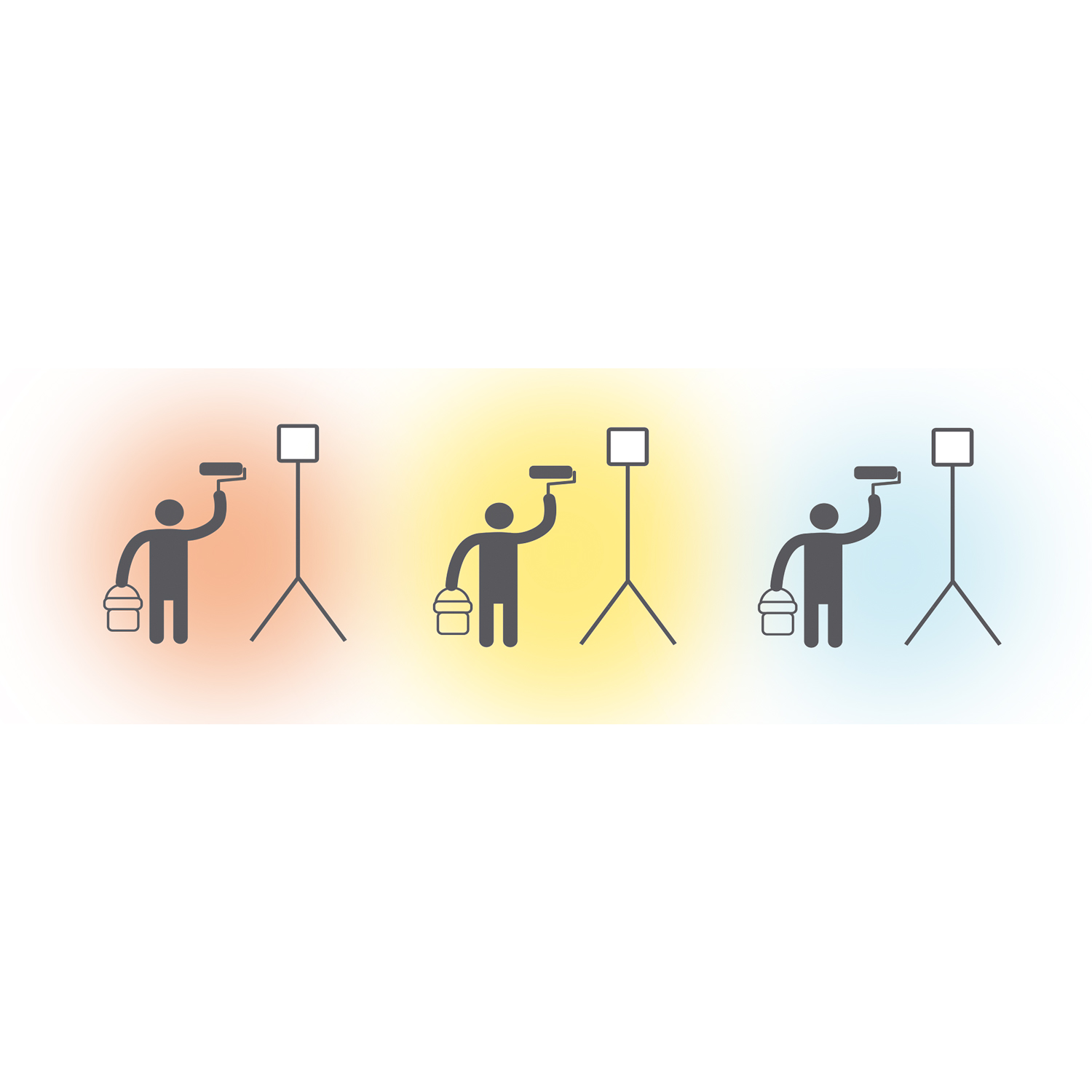 VEGA LITE COLOUR LED Work Light: 5000 Lumens & 3 Color Settings