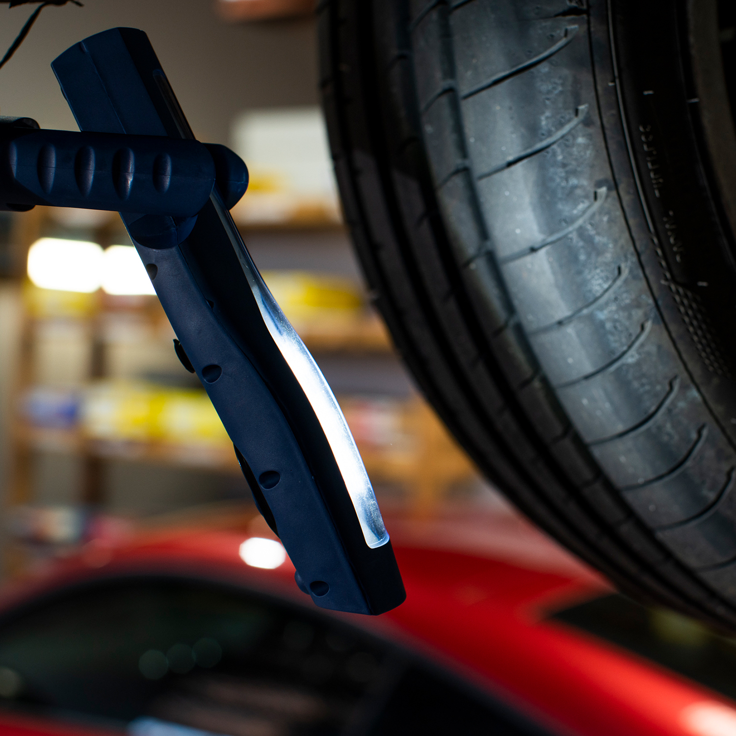 Multipurpose and rechargeable LED work light