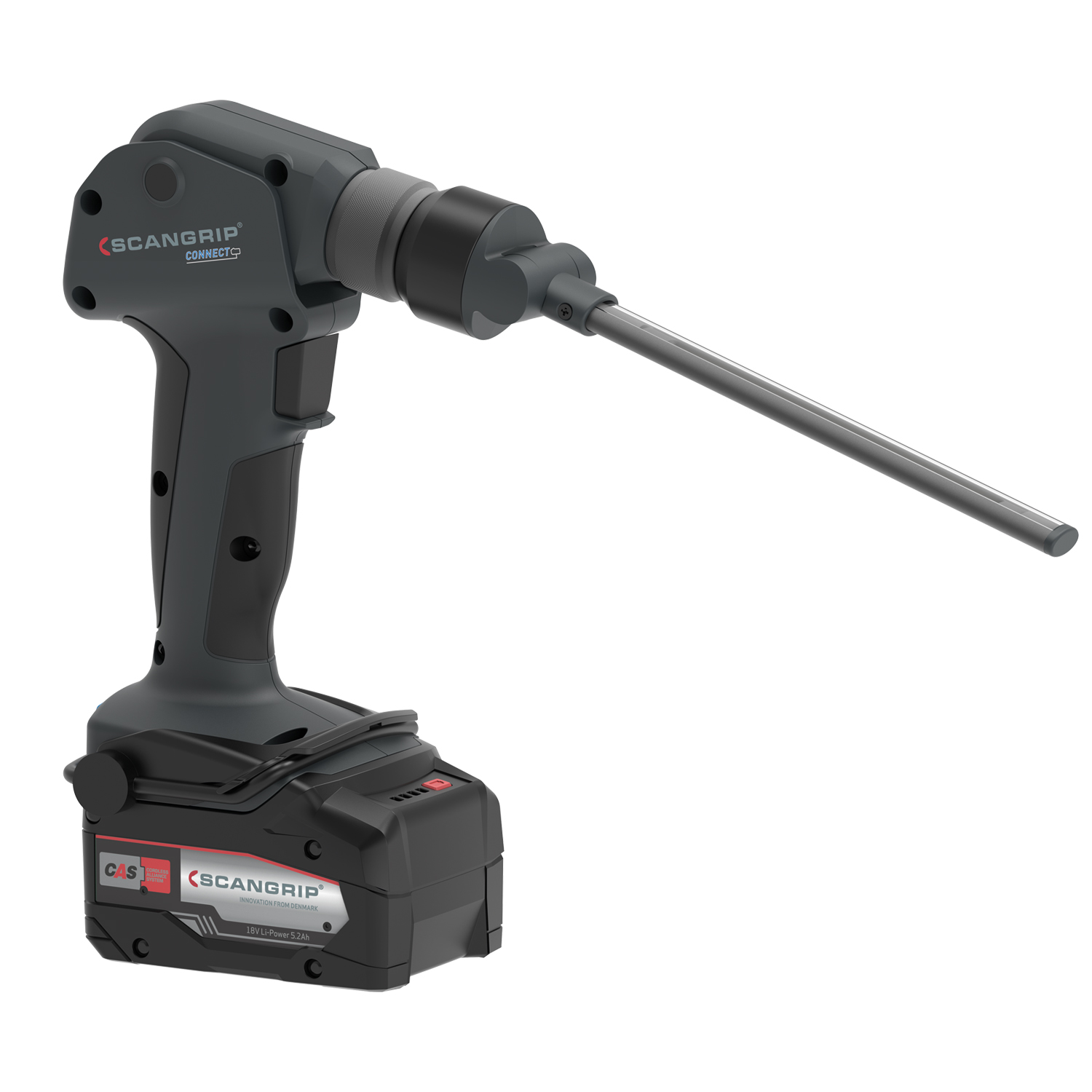 Hand-held work light with 750 lumen flex head light