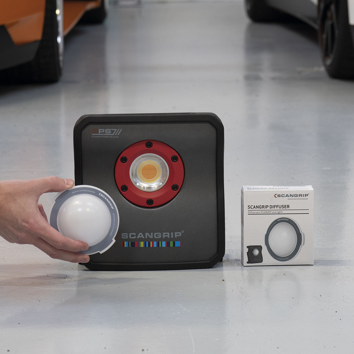 Diffuse your light with the SCANGRIP Diffuser