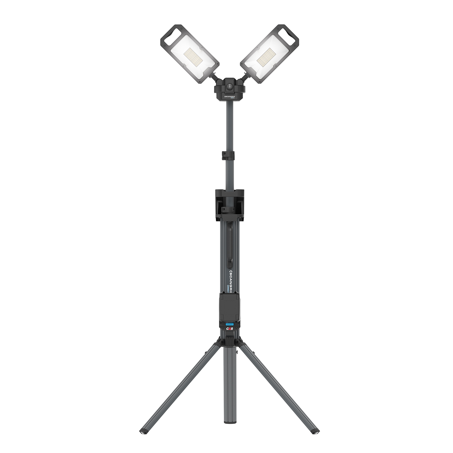 8000 lumen floodlight with integrated tripod